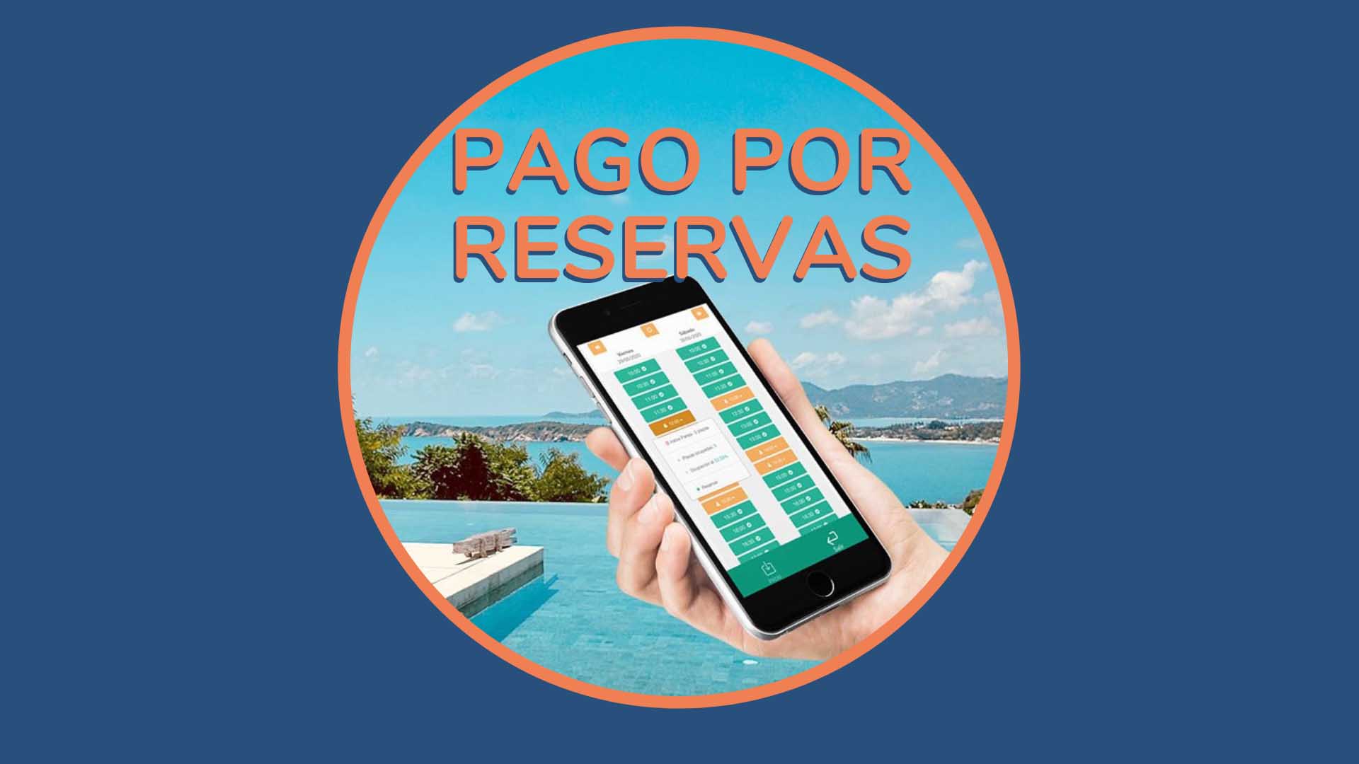 App de reservas con pago integrado Gestión cobros
